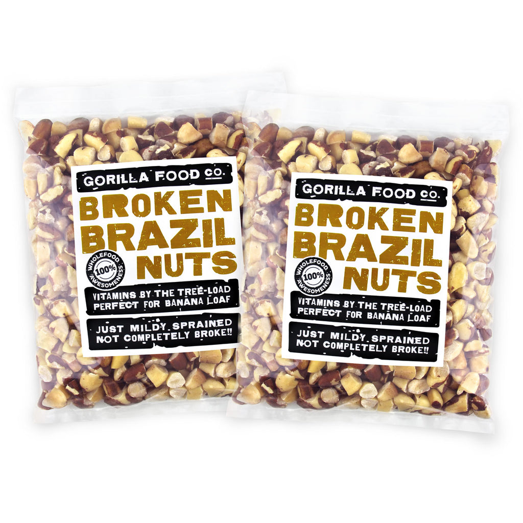 Buy Online UK | Brazil Nuts Broken – Gorilla Food Co.